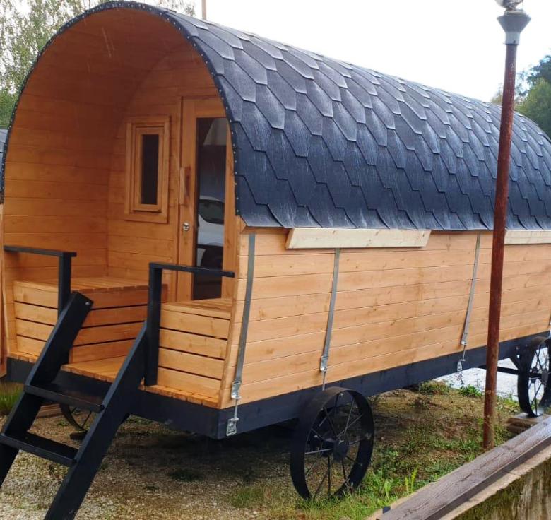 Roulotte maison d'hotes habitable – Drôle de Cabane